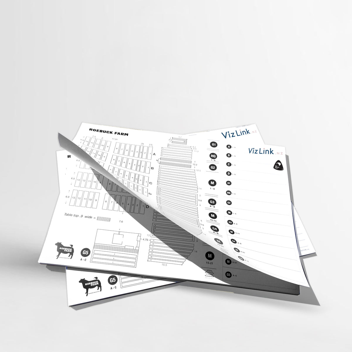 Vizlink Pads of Maps - an add on to your whiteboard – VizLink Visual Communication