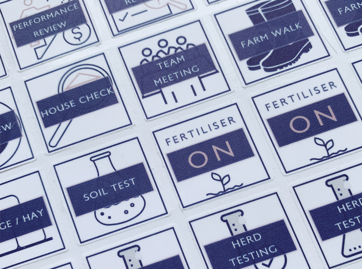 New Zealand Farm Year Laminated Planner - June to June – VizLink Visual Communication